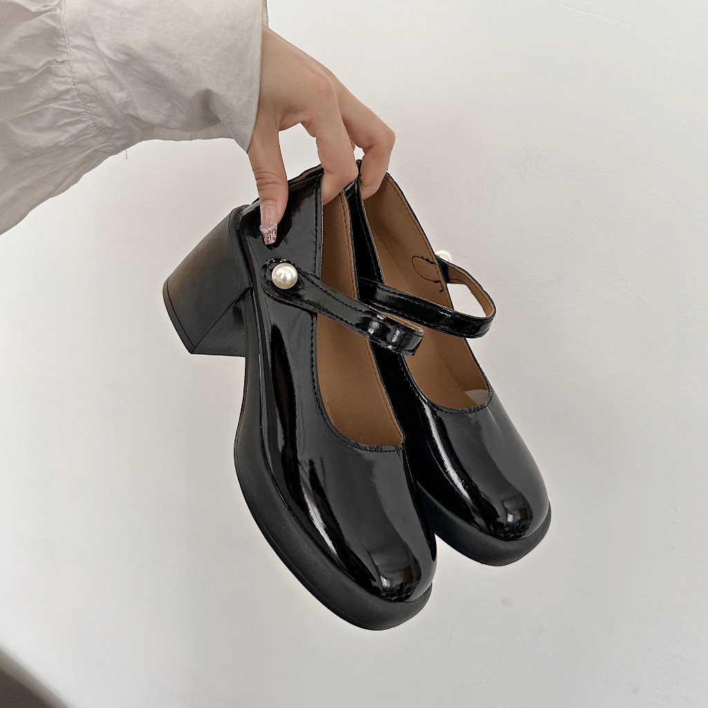 Jual Sepatu Kerja Kantor Hak Tahu Tinggi 6cm High Pump Heels Elegant ...