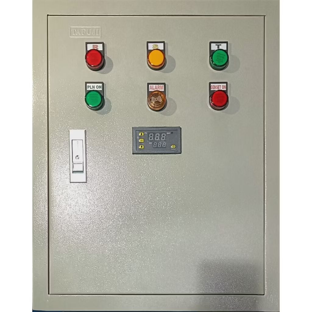 Jual Panel ATS 3PHASE 100A + Alarm dan Timer Pemanasan Genset | Shopee ...
