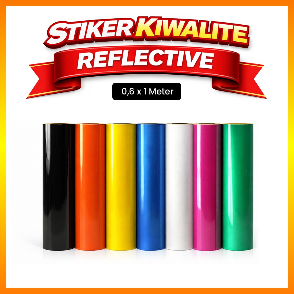 Jual Stiker KIWALITE Reflektif Lebar 60cm / Kiwalite Skotlet Reflective ...