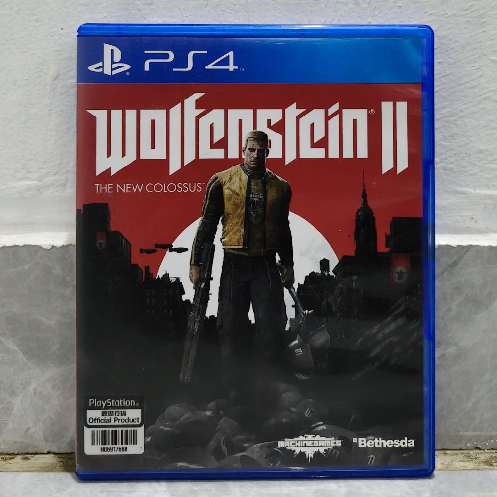 Jual BD Kaset PS4 PS5 Wolfenstein 2 Game CD PS Playstation 4 5 Original ...