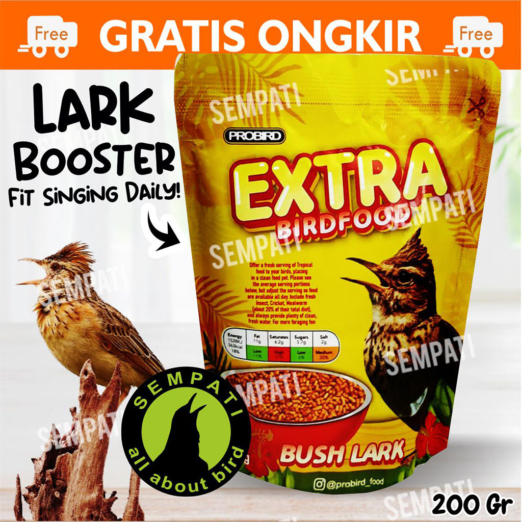 Jual SEMPATI EXTRA BIRD FOOD BUSH LARK PROBIRD PAKAN BURUNG BRANJANGAN ...