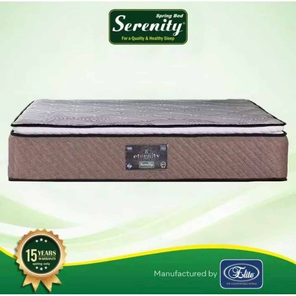 Jual elite serenity eternity 90 100 120 140 160 180 200 kasur spring ...