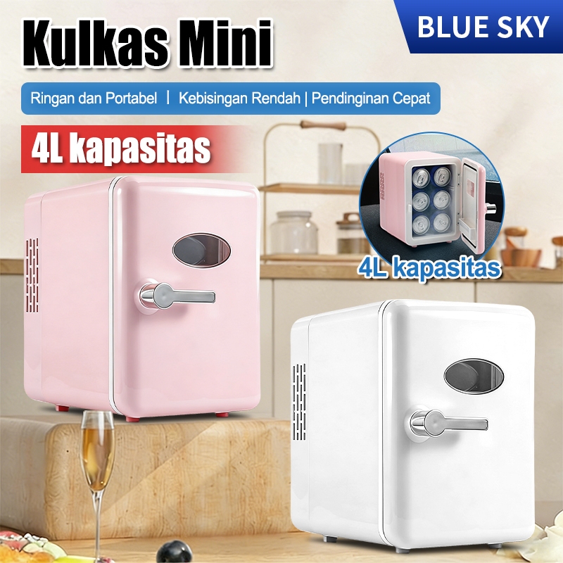Jual BLUE SKY Kulkas Mini 110V Kulkas Kecil Penggunaan Rumah dan Mobil ...