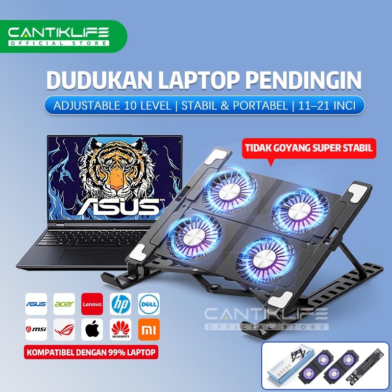 Jual Cantiklife Stand Pendingin Laptop Profesional Untuk Kerja Belajar ...