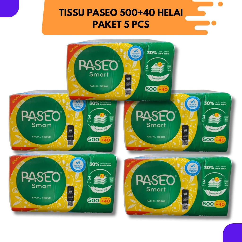 Jual Tisu Paseo 250 Sheet Terlengkap & Harga Terbaru Mei 2026 | Shopee ...