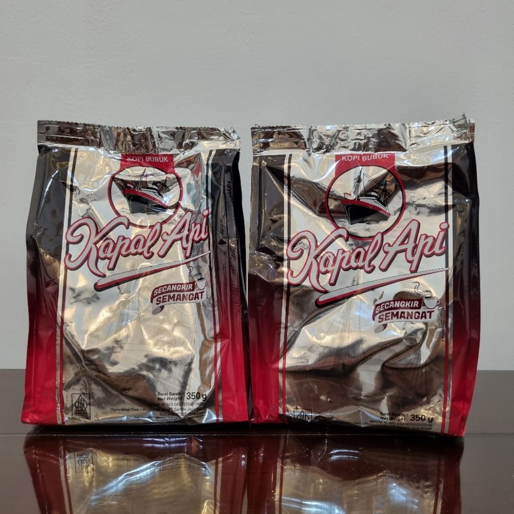 Jual KOPI KAPAL API Kemasan 350gr - Kopi Bubuk | Shopee Indonesia