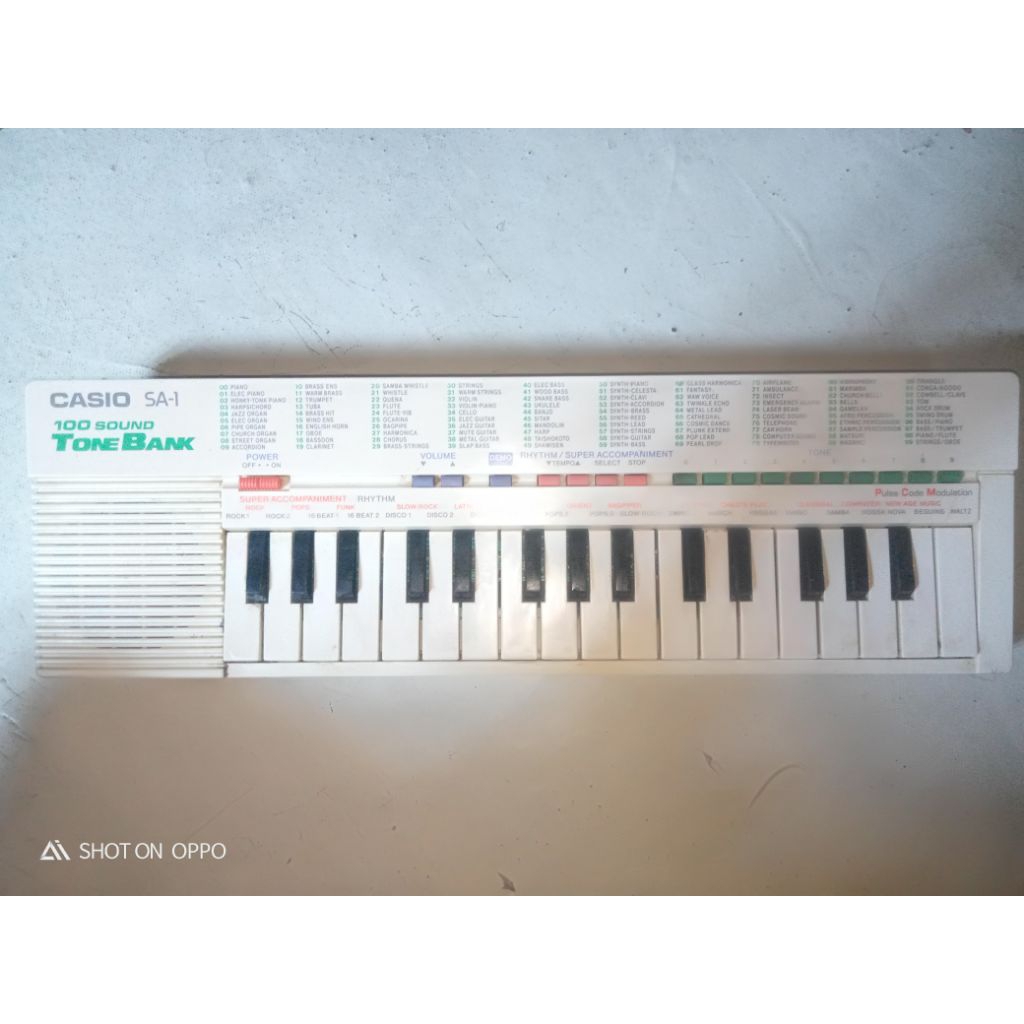 Jual PIANO CASIO SA1 | Shopee Indonesia