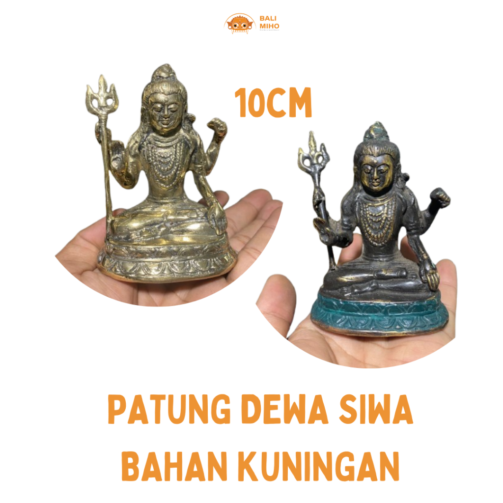 Jual Patung Dewa Siwa Kuningan Bertapa Mini Size 10 cm - Patung Siwa ...