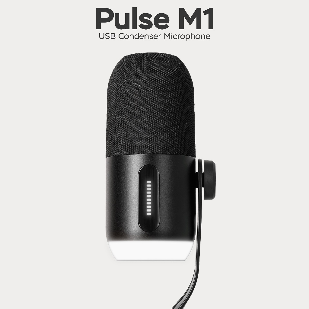 Jual Pulse M1 USB Microphone Condenser Cardioid for Gaming / Streaming ...