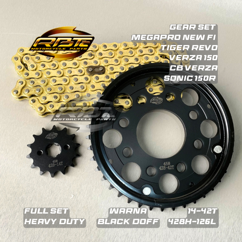 Jual GEAR GIR SET GIR PAKET MEGAPRO NEW MONOSHOCK FI TIGER REVO CB ...