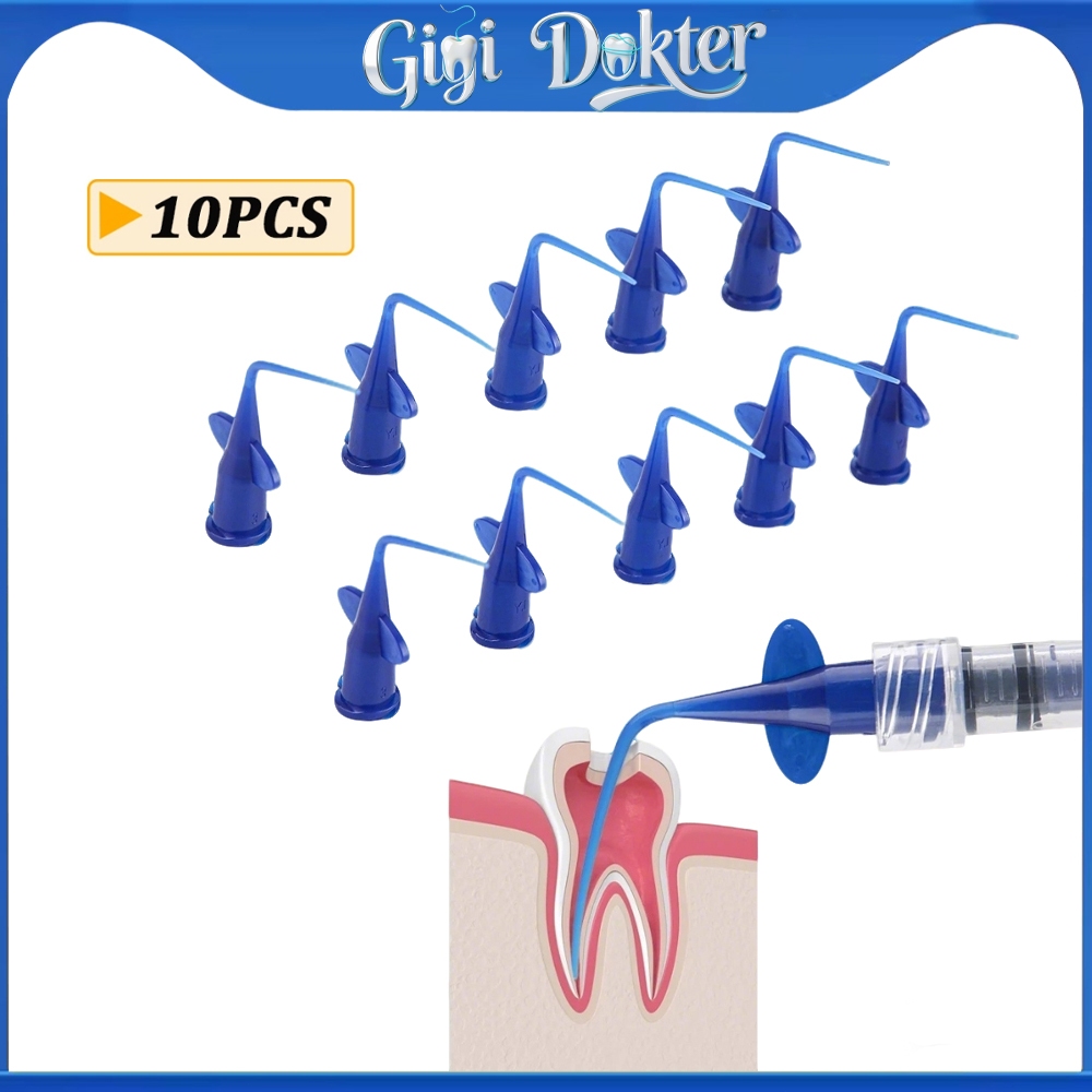 Jual 10pcs Dental Irigasi tip suction endo irigasi caoh tip endo ...