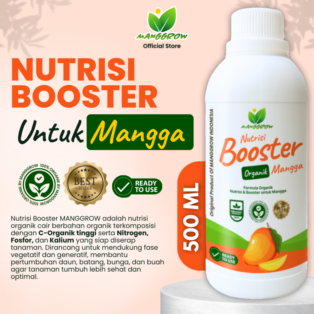 Jual POC BOOSTER MANGGA 500ml - Perangsang Bunga & Pelebat Buah Mangga ...