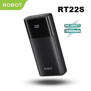 Jual ROBOT RT22S Smart Powerbank | Fast Charging | 3 Port | 15Watt ...