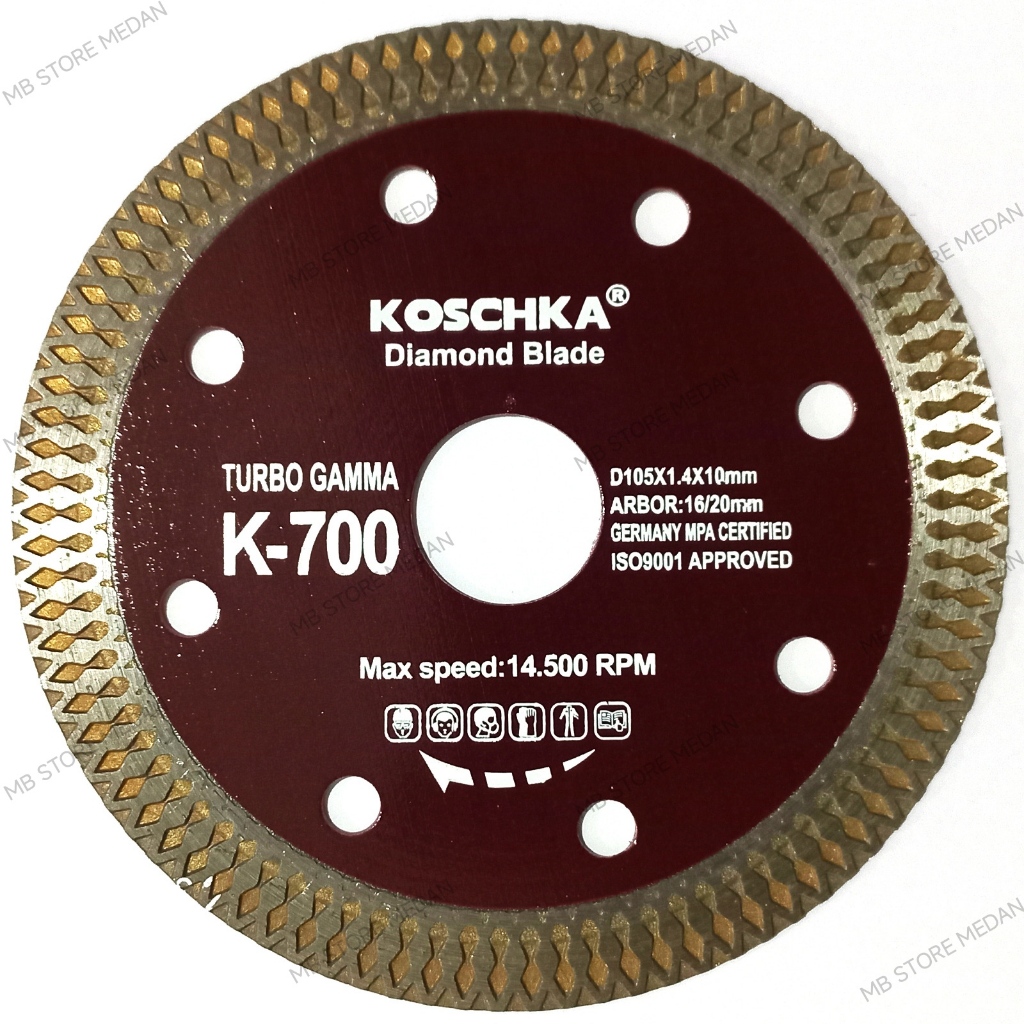 Jual KOSCHKA DIAMOND BLADE K-700 / MATA POTONG INTAN / MATA POTONG ...