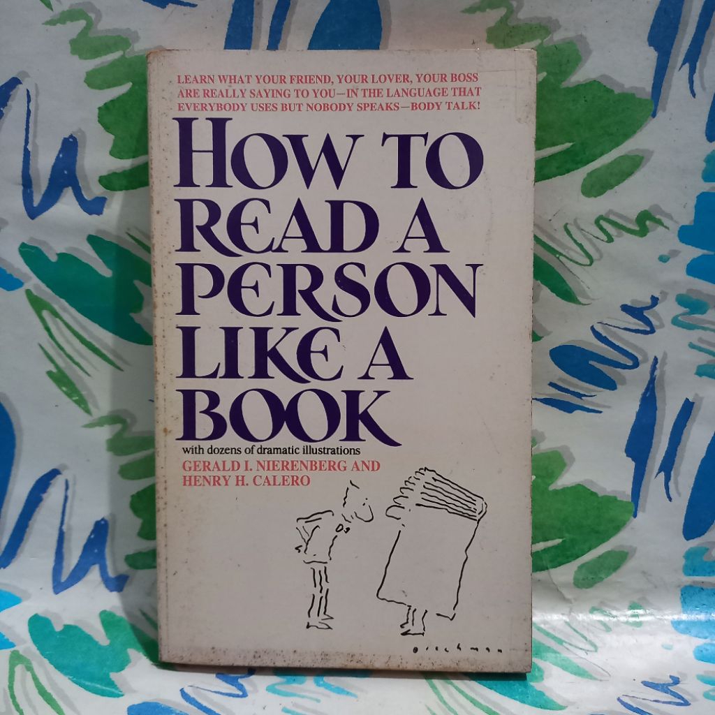 Jual Buku How to Read A Person Like a Book by Gerard I Nierenberg ...