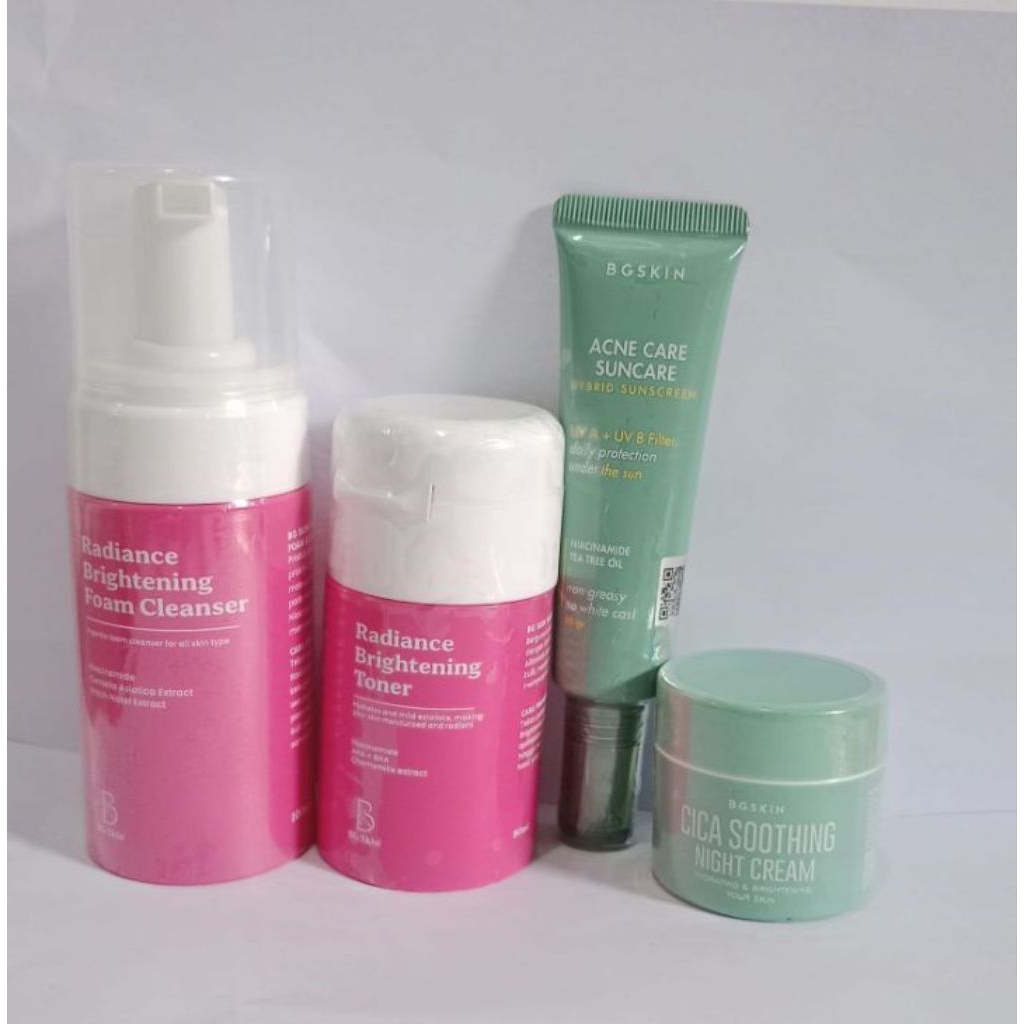 Jual BG SKIN PAKET WAJAH PAKET ACNE SENSITIVE ACNE PRONE SKIN | Shopee ...