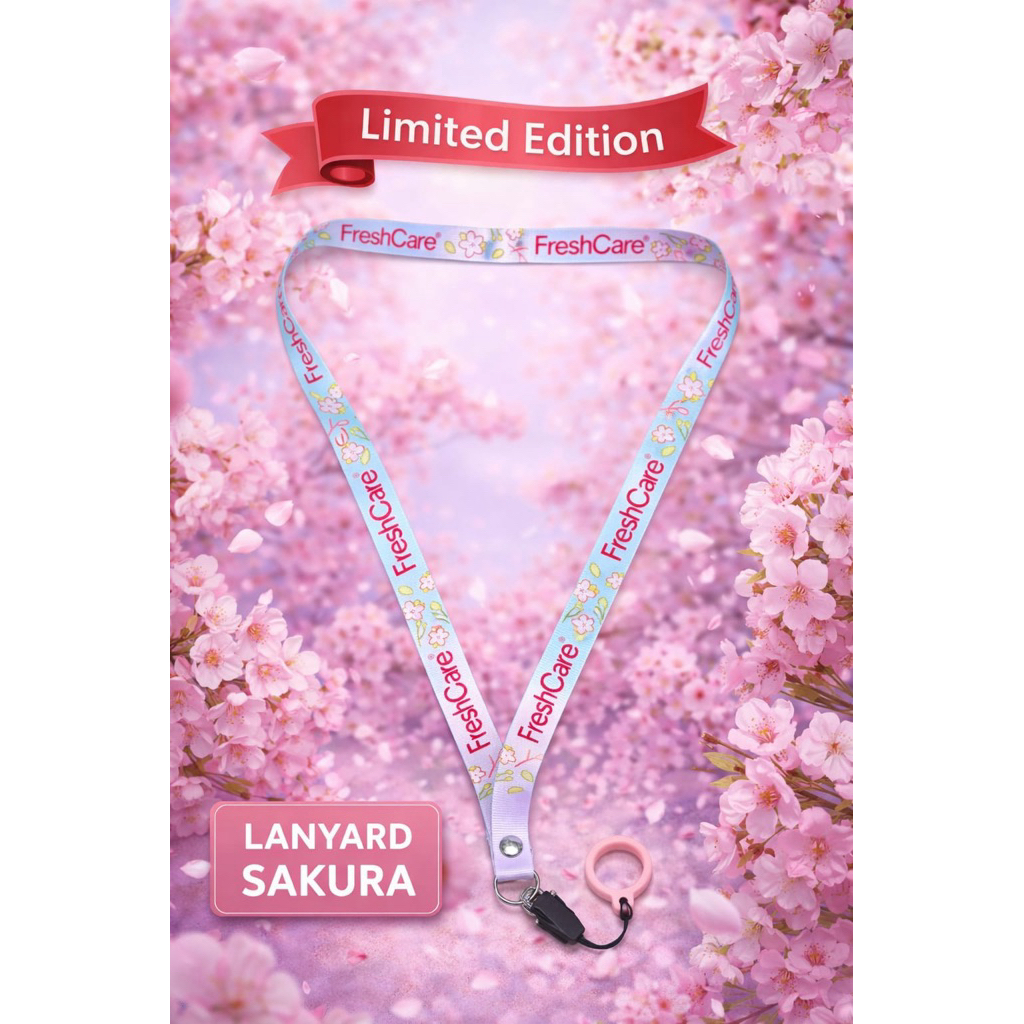 Jual Lanyard / Tali kalung Freshcare smash / matcha (Hanya tali ...