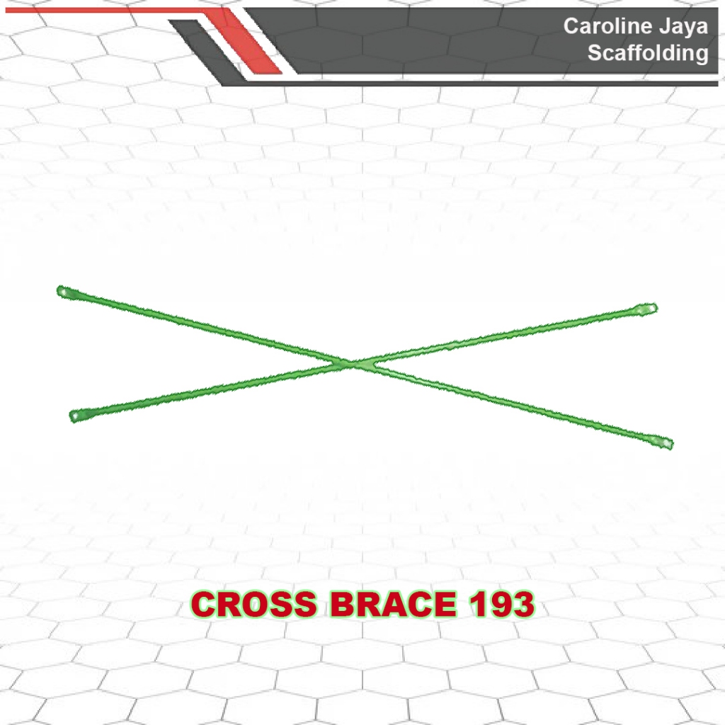 Jual Cross Brace 190 Cm, Silang, Scaffolding, Steger, Perancah, Untuk ...