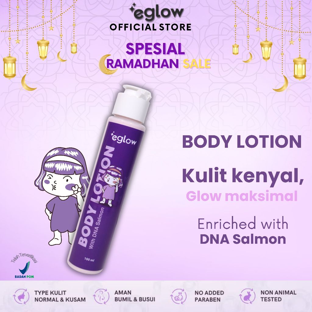 Jual Eglow Platinum - Bright Body Lotion - Whitening Body Lotion Eglow ...