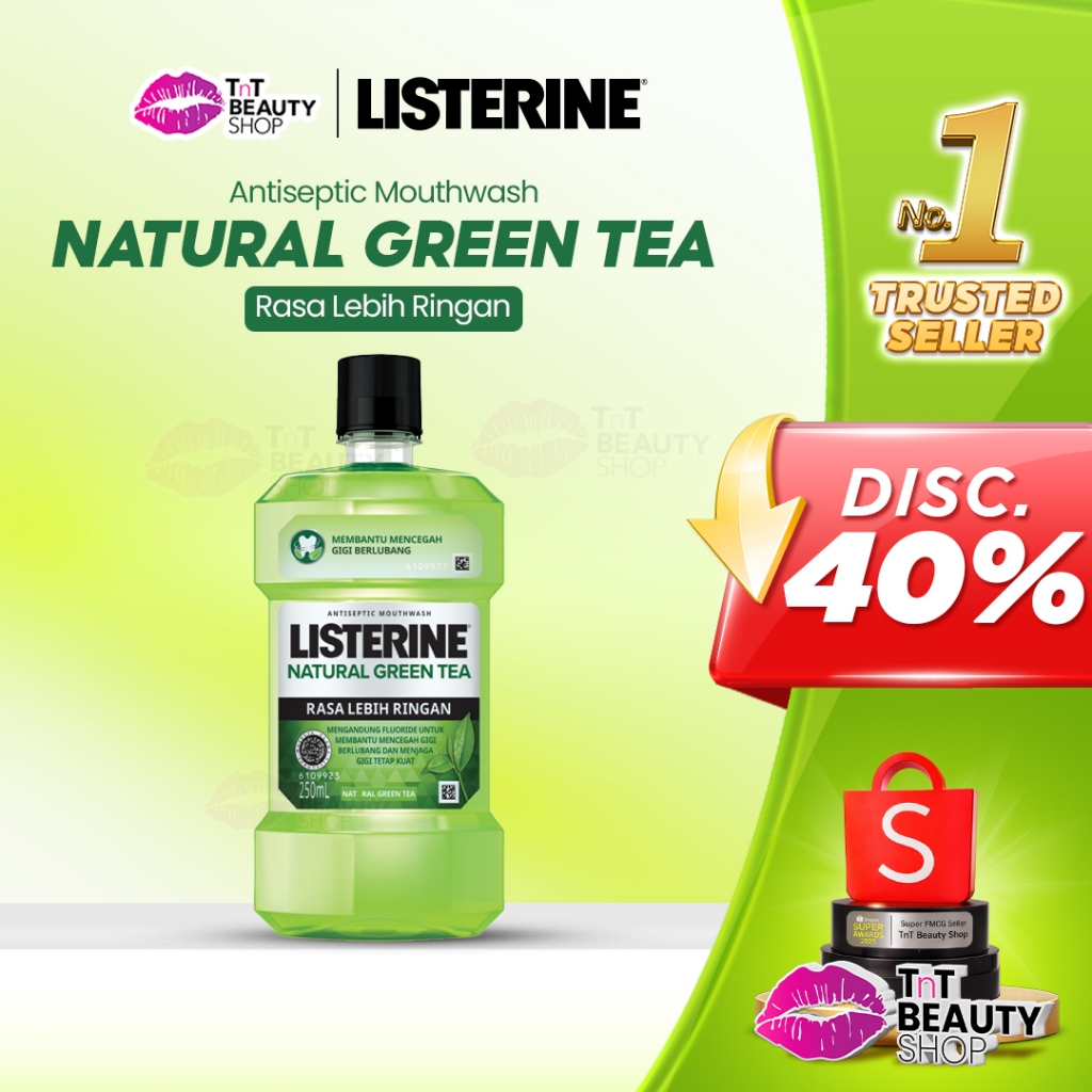 Jual LISTERINE Listerine Multi Protect Green Tea 250ml No Alcohol | TnT ...