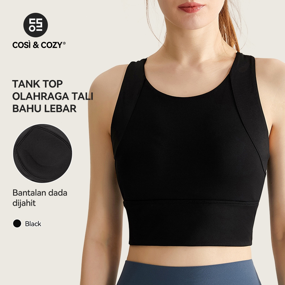 Jual COSI COZY Sports Bra Tank Top Olahraga Wanita Tennis Fitness ...