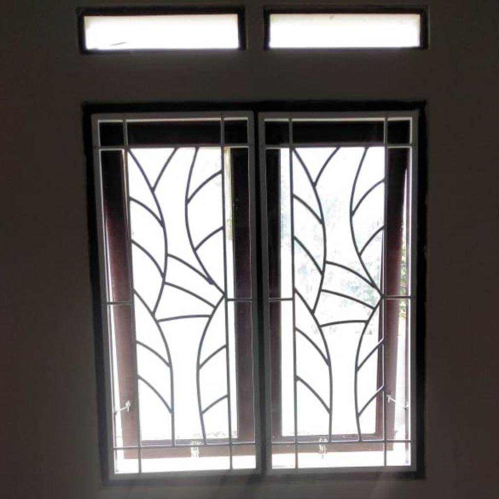Jual tralis jendela minimalis pengaman rumah ukuran 123×30 besi kuat ...
