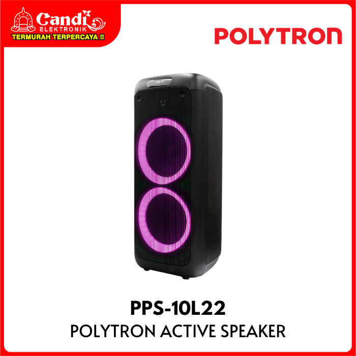 Jual POLYTRON Party Speaker Bluetooth Karaoke Portable Party Max PPS ...
