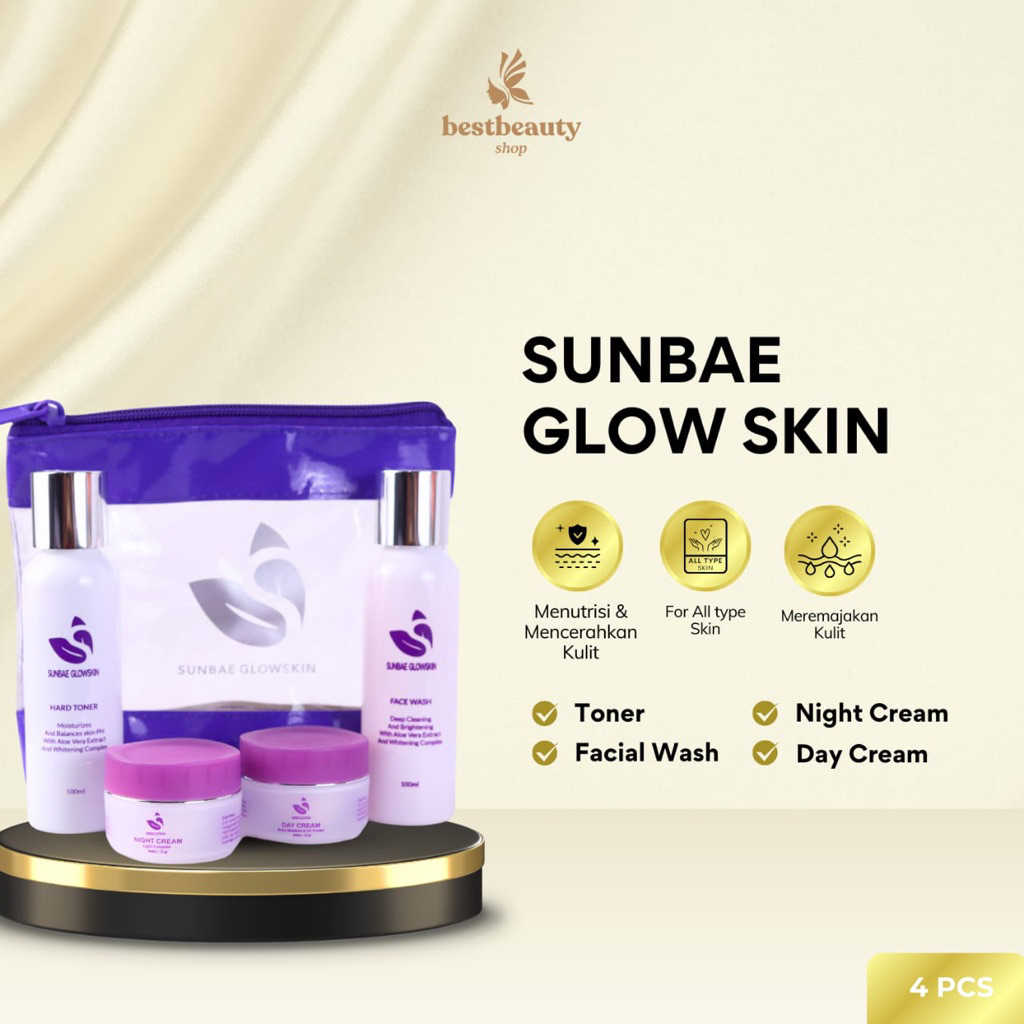 Jual SUNBAE GLOW SKIN ECER DAN PAKET | Shopee Indonesia