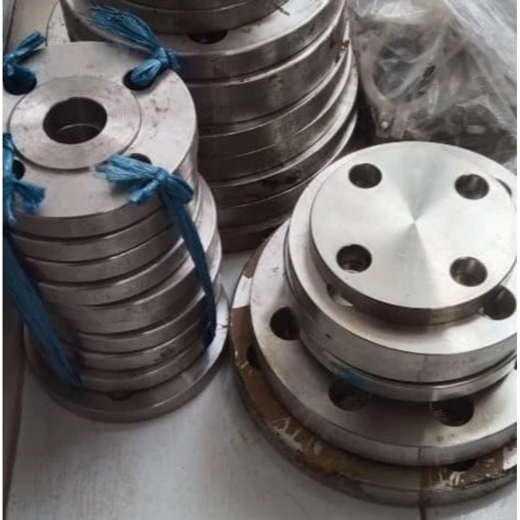 Jual Blind Flange/Flange buta SS304 ANSI 150 5inch | Shopee Indonesia