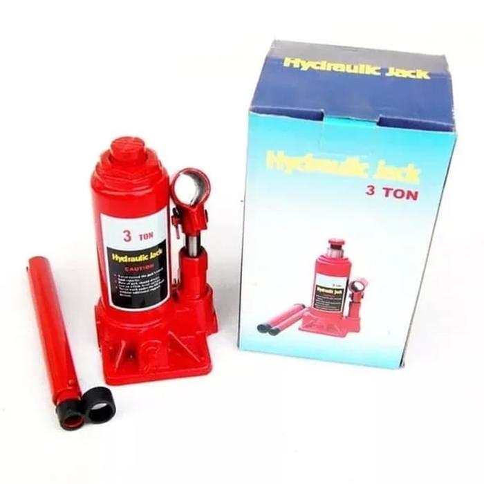 Jual Dongkrak Mobil 3 Ton Hidrolik Jack / Dongkrak Botol 3 Ton Portable ...