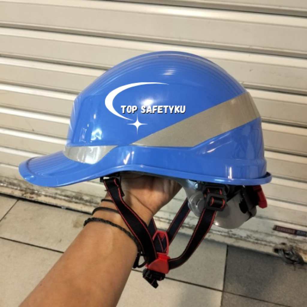 Jual Safety Helm MSA Base Ball Warna Biru Fastrack SNI / Helm ...