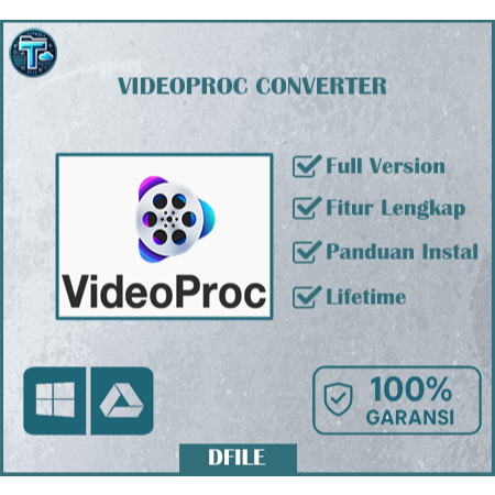 Jual VideoProc Converter AI Full Version Lifetime All-in-One Video Converter & Editor | Shopee ...