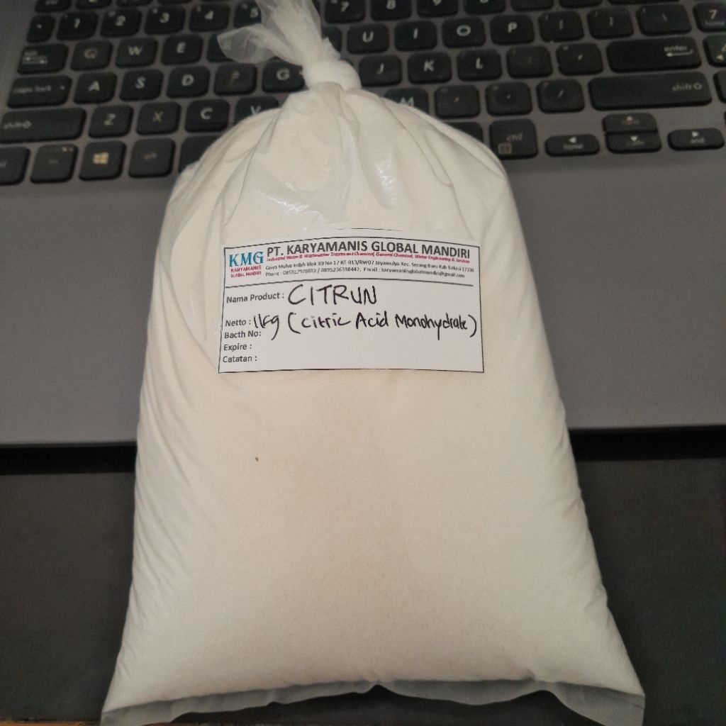 Jual Citrun/Citric Acid Monohydrate Kemasan Repack 1KG | Shopee Indonesia