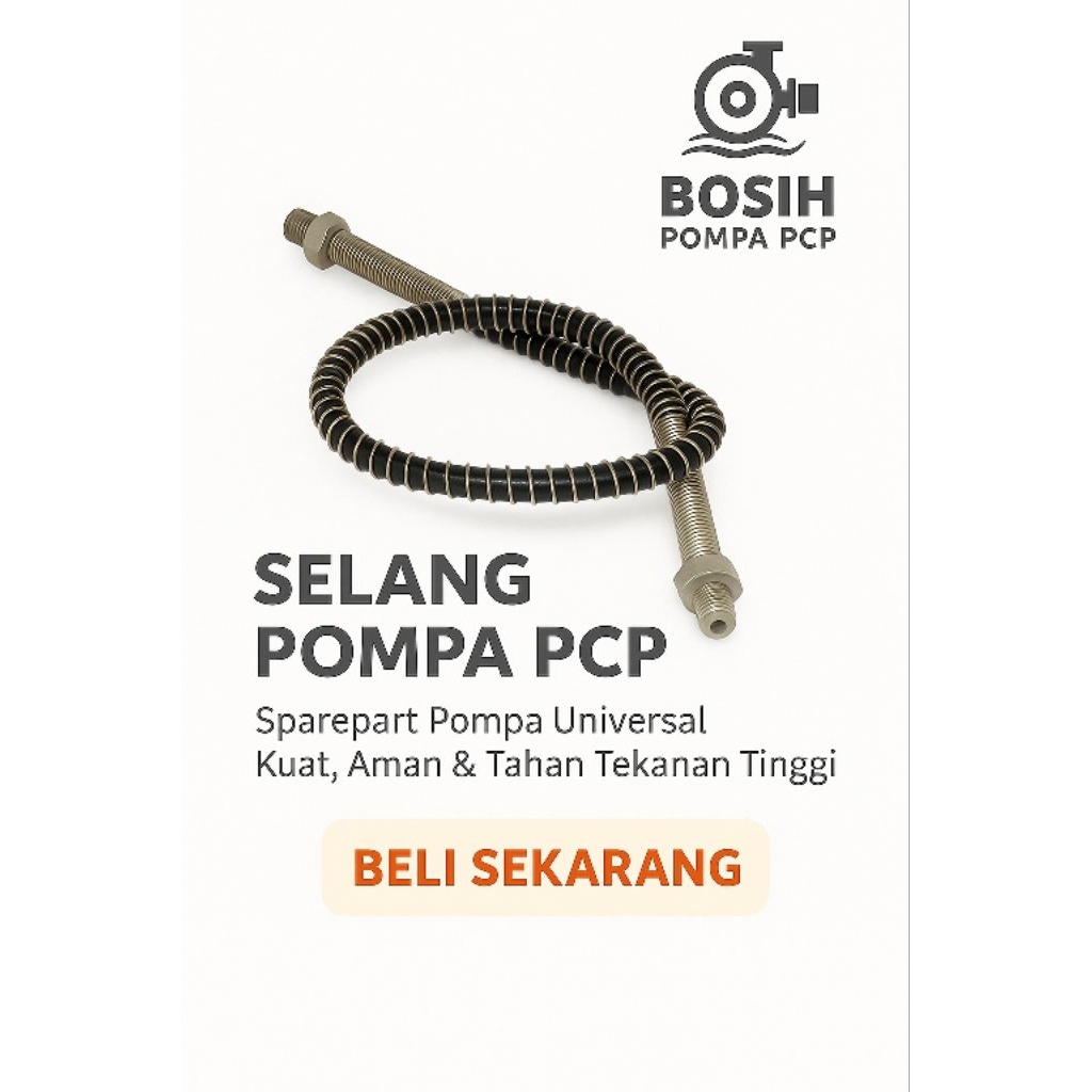 Jual Selang Pompa PCP Universal Kuat Aman Tahan Tekanan Tinggi ...