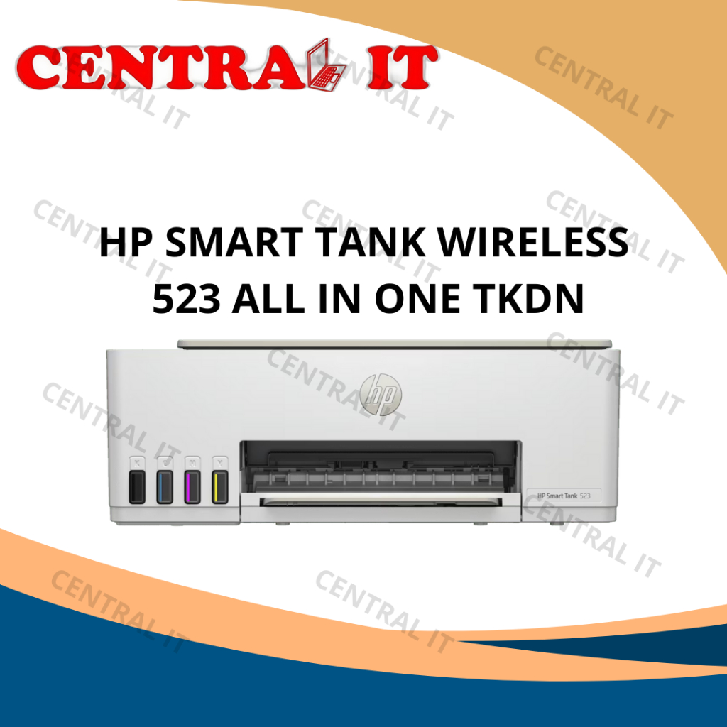 Jual HP Smart Tank Wireless 523 All-in-One TKDN Printer Multifungsi ...