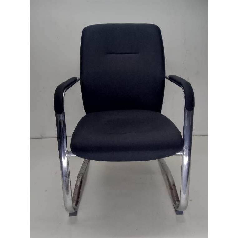 Jual Okamura Cantilever Dudukan dan sandaran kain hitam pad PU | Shopee ...