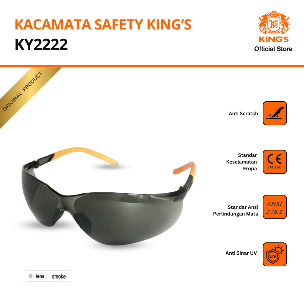 Jual Honeywell Kacamata Safety Kings KY2222 Anti-Scratch | Shopee Indonesia