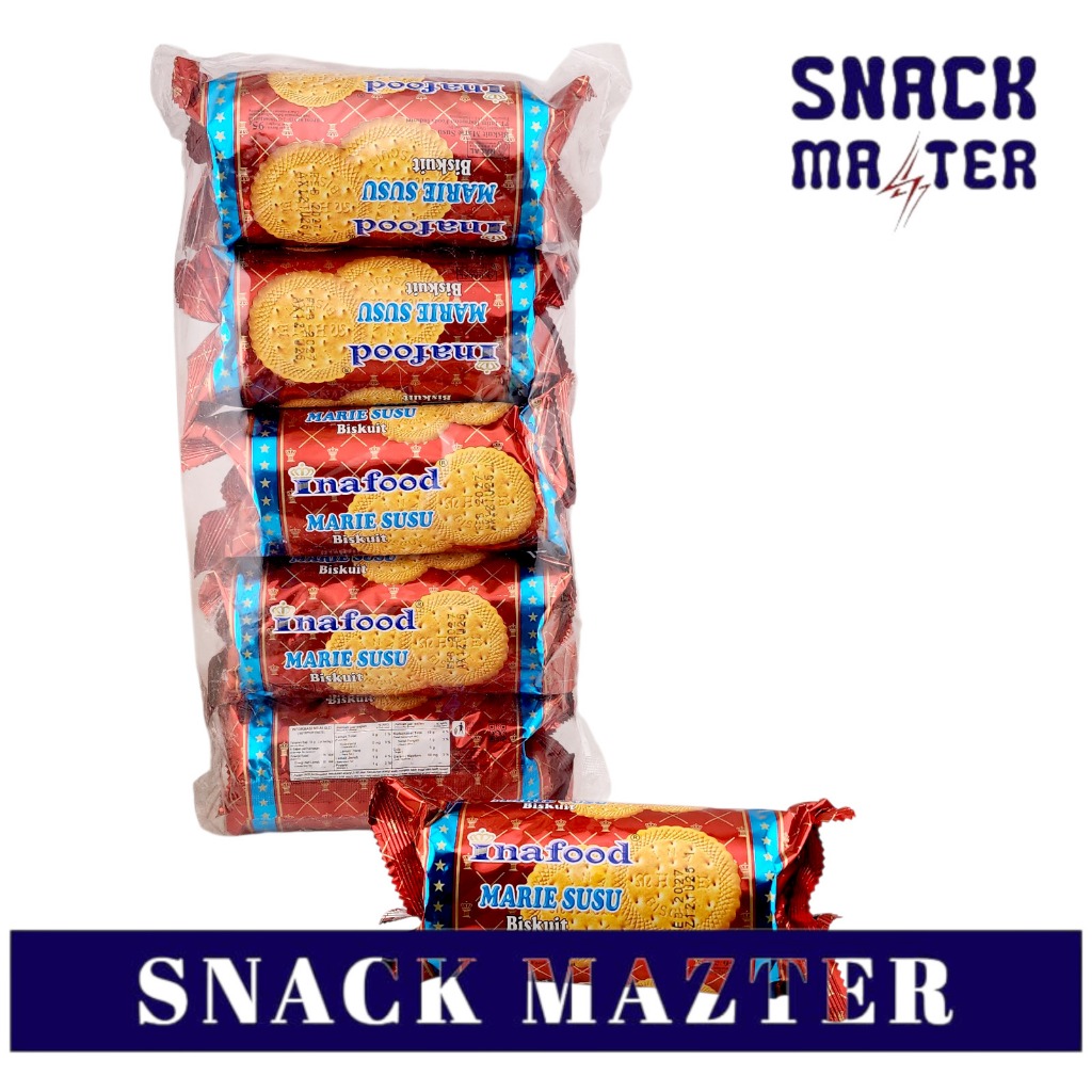 Jual Inafood Marie Susu Roll PACK - Netto 90 gr x 5 roll | Shopee Indonesia