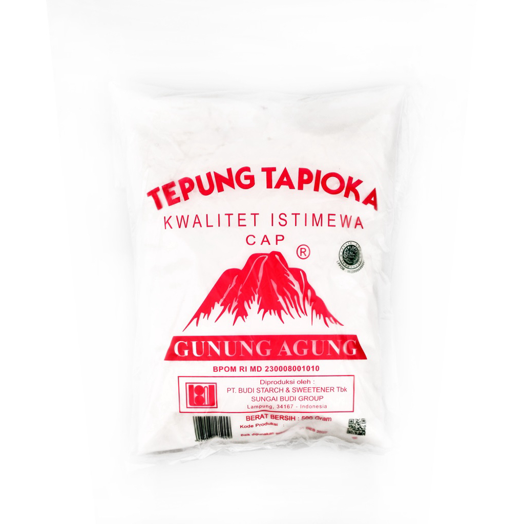 Jual Tepung Tapioka / Sagu cap Gunung Agung merah 500gr | Shopee Indonesia