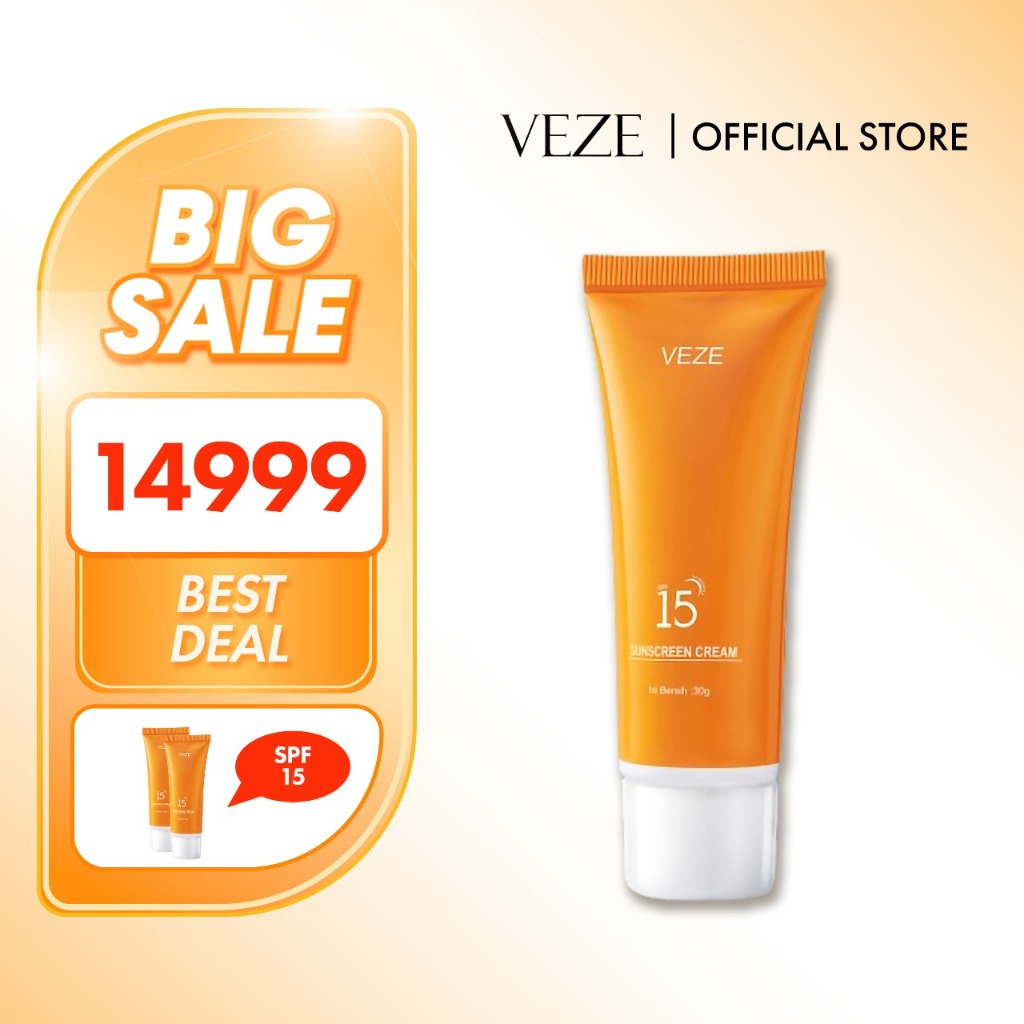 Jual [BPOM] - VEZE Sunscreen UV Shield Krim Pencerah Pelembab Wajah Dan ...