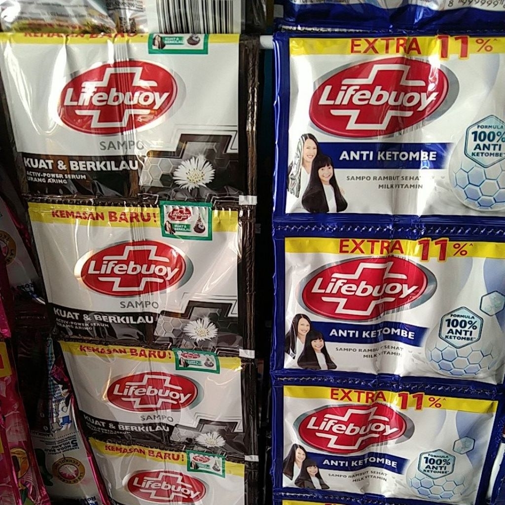 Jual Lifebuoy shampoo sachet 10 ml x 12 sachet kemasan baru | Shopee ...