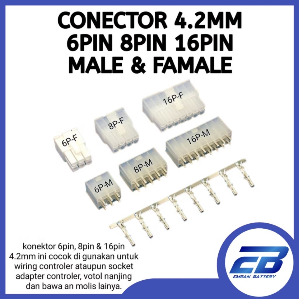 Jual Original konektor Molex 6 pin, 8 Pin, 16 pin, untuk | Shopee Indonesia