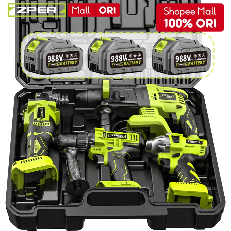 Jual ZPER Mesin Bor Dan Gerinda Dan Impact Wrench Dan Rotary Hammer ...