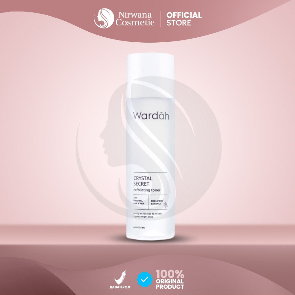 Jual Nirwana - Wardah Crystal Secret Exfoliating Toner with Natural AHA ...