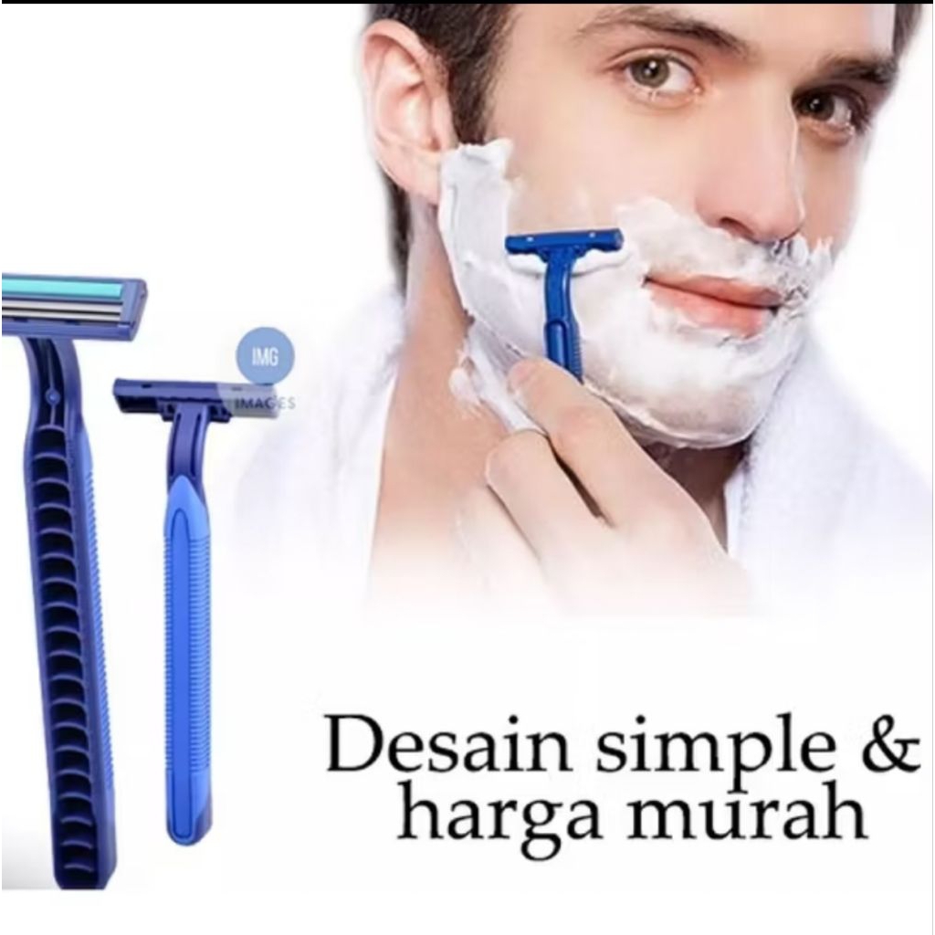 Jual ECER Pisau Cukur 3 Mata Silet Blade yukinawa Jenggot Kumis Super Tajam | Shopee Indonesia