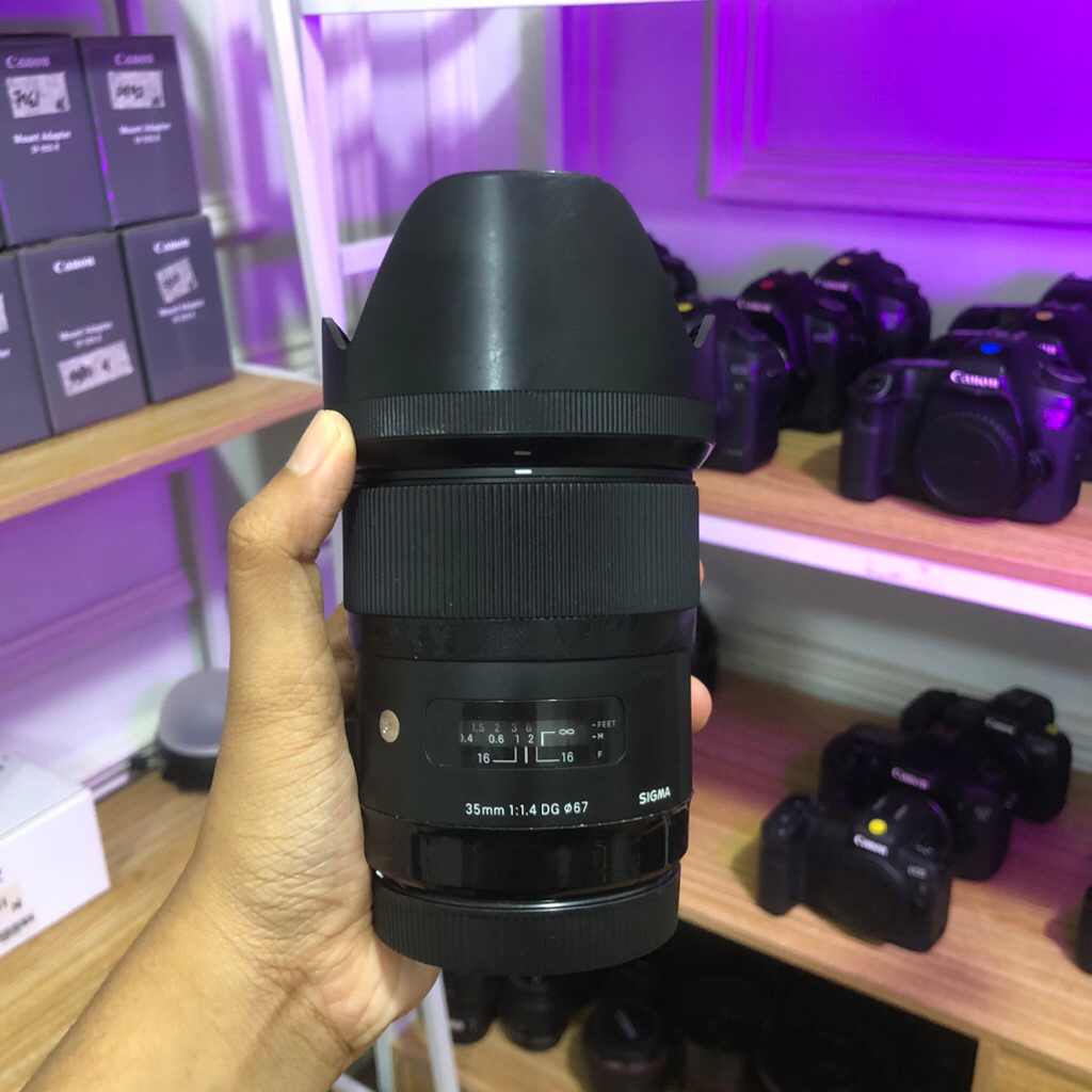 Jual Lensa 35mm f1.4 sigma art canon | Shopee Indonesia