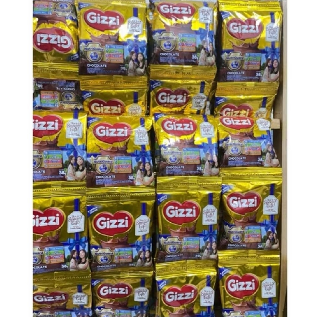 Jual ED 2026 STOK TERBATAS ! SUSU GIZZI SACHET COKLAT 38 GR x 12 ( 456 ...