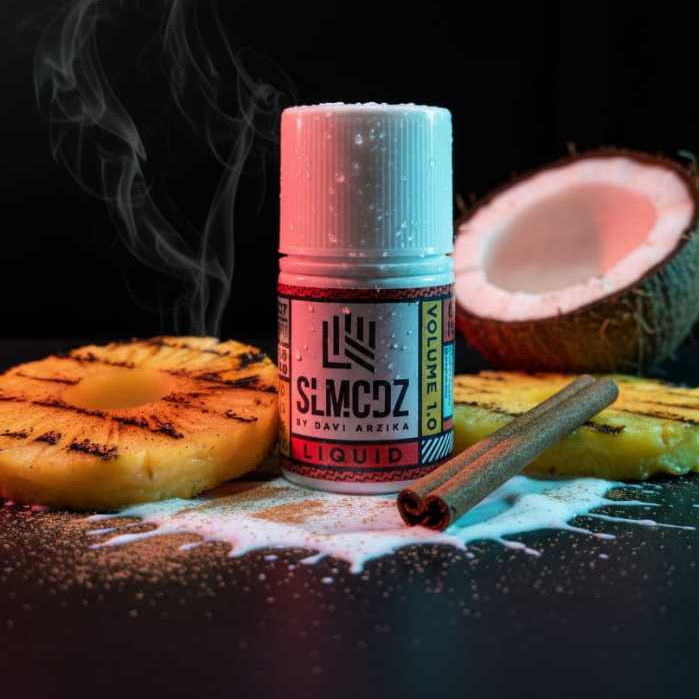 Jual SLMCDZ 60 ML 60ML Cinnamon Choconut Milk Pinnaple Creamy 3mg 6mg ...