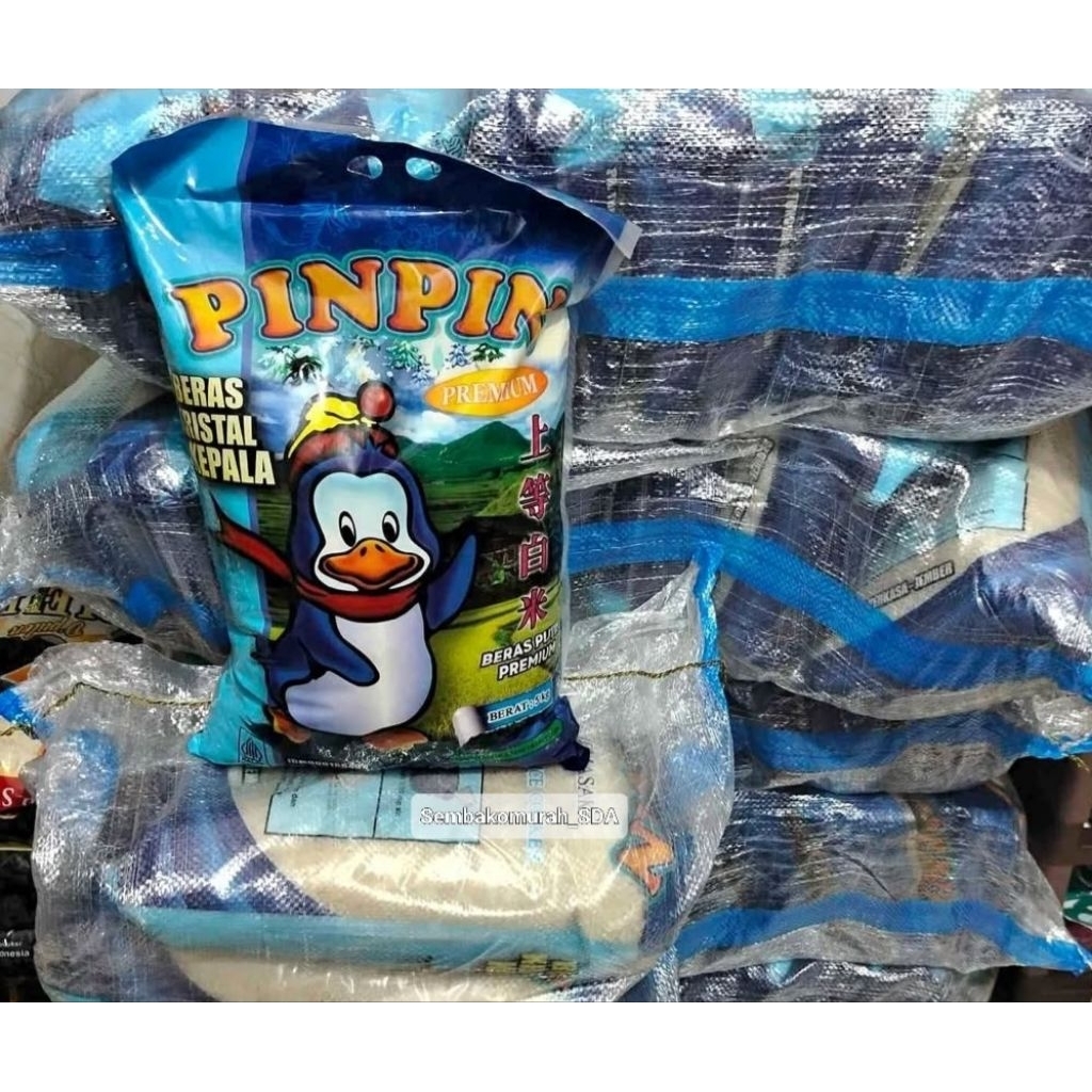 Jual Beras pinpin beras Premium 5 Kg – Beras Putih Pulen, Bersih ...
