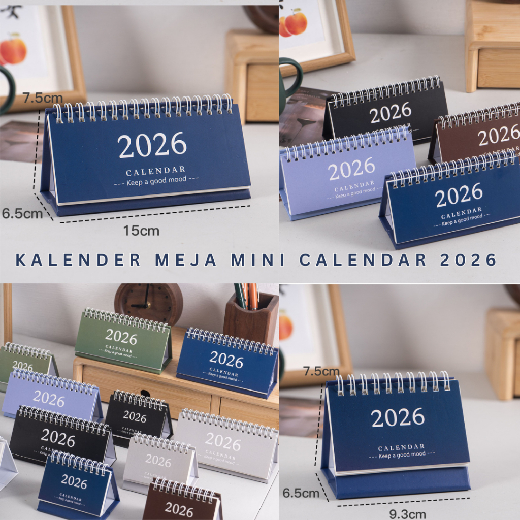 Jual Kalender Meja Mini Calendar 2026 Planner Edition Gwiyeo Gift ...